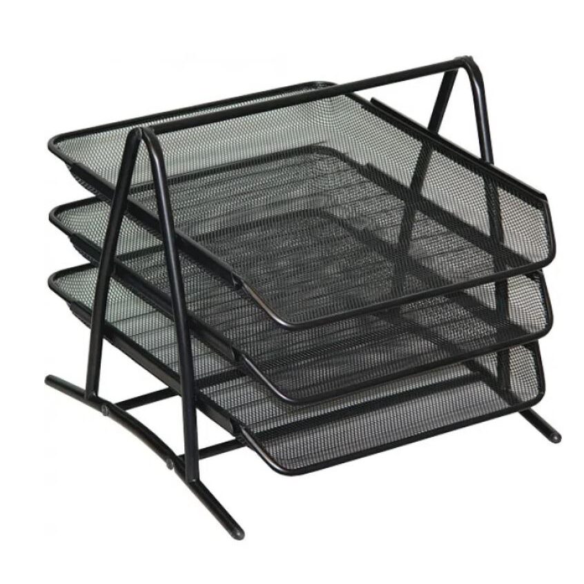 Tavite birou 3/set metalice negre - T106 - eACUM.ro