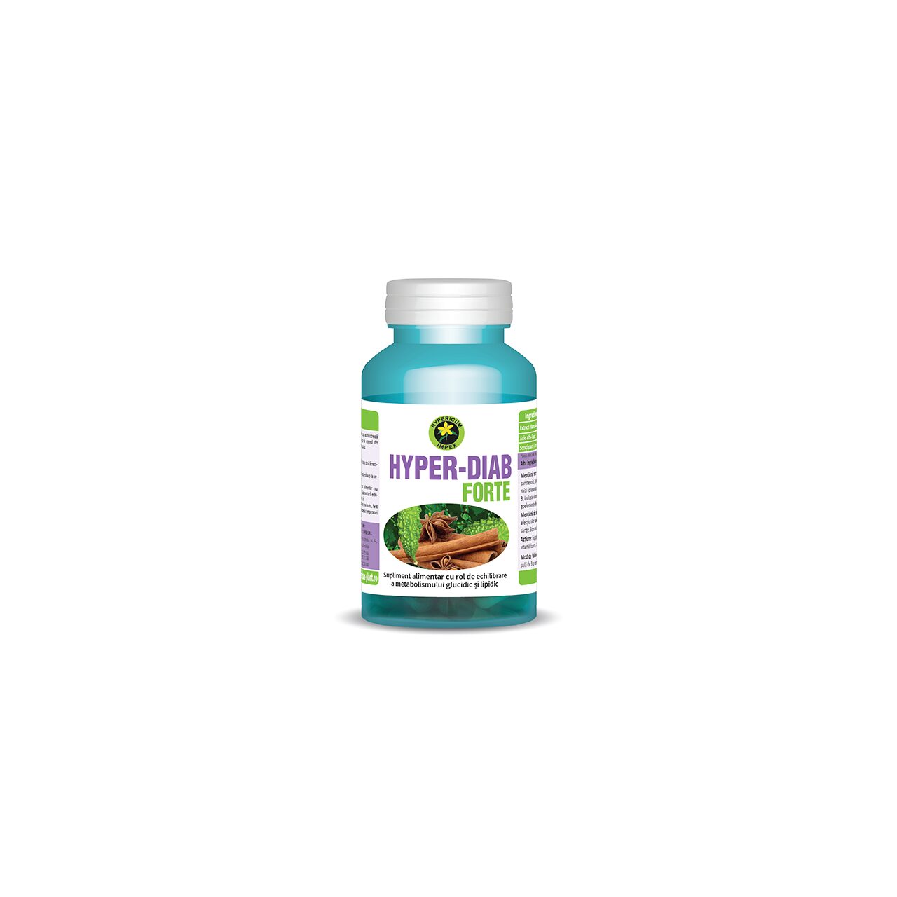 Capsule Hyper-Diab Forte Hypericum - eACUM.ro