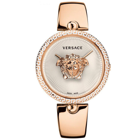 Ceas de dama Versace VECO110017 Palazzo Empire, 39mm, 5ATM, Auriu ...